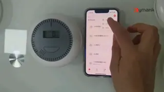 smart wifi carbon monoxide detector 4.5v wireless co detectors with 10 year sensor