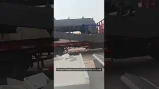 stainless steel mobile high capacity grating grab-type sludge removal machine for sewage treatment