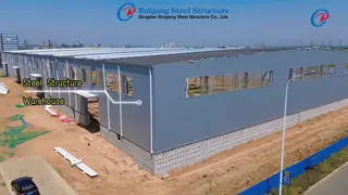 customized pre-engineered peb steel structure workshop for commercial use