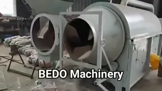 drum roller wood sawdust dryer wood chips drying machine