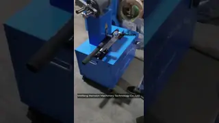 movable wheel hose cutting machine hydraulic hose making machine