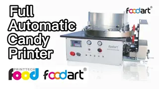 220v capsule cake sugar candy printing machine edible images oem