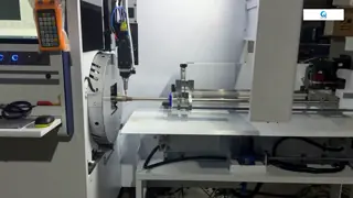 horizontally mounted lathe follow up support tube metal laser cutting machine 1500w-20kw