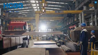 custom size q235b q355b prefabricated steel structure for aircraft corrosion resistance
