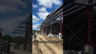 prefabricated wide span light steel structure industrial building steel structure warehouse workshop