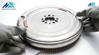 0am dual clutch transmission flywheel 6 hole 129t dual mass flywheel for vw byd audi