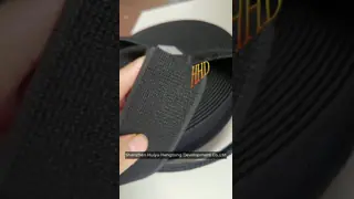 elastic hook and loop fastener with 10,000+ durability and elastic webbing in customizable widths