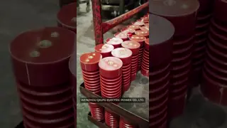 12kv epoxy resin medium voltage insulators , casting resin support insulator