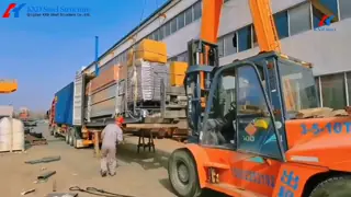 modern modern prefabricated steel structure poultry house customized