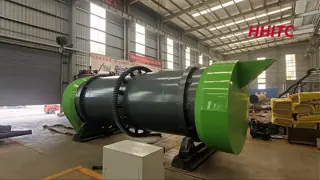 organic fertilizer dryer drum granulator equipment eco friendly custom