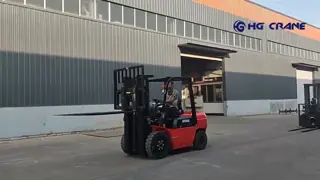 hydraulic side shifter electric forklift with lithium-ion battery and awd drive type