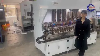 10 color automatic servo pad printing machine 13kw 15 times/h max running speed