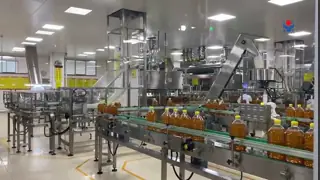 automatic oil production line  for edible oils lubricating greases or industrial oils