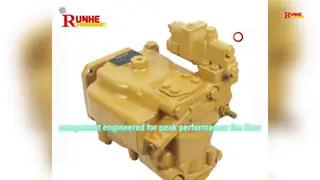 variable displacement axial piston pump 6e-3136 for motor grader