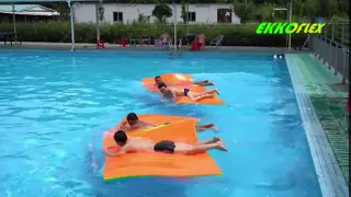 closed cell xpe foam floating mat water pad tear resistant custom size for pool and boat