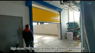 wind resistance automotive factory high speed door for automotive manufacturing