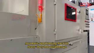 high precision automatic sand blasting machine for surface treatment of various workpieces