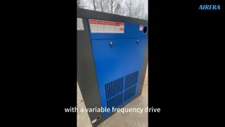 5.5kw vsd air-cooling oil inject screw compressor