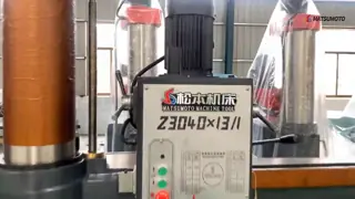 z3040 double column vertical radial drilling machine automatic take off and landing