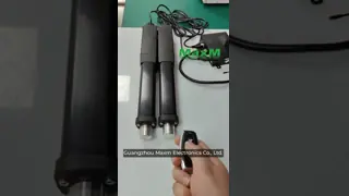 4500n high force electric inline actuator ip69k for pegolar shading systems