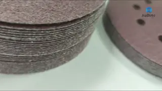 2000 grit random orbital sanding discs triangle 5 hole for grinding polishing