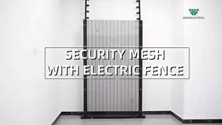 high strength electric security fence for house with 316 stainless steel wire