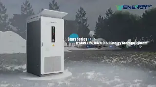 261kwh liquid cooling energy storage cabinet with 125kw power output for commercial battery storage
