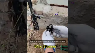 16 gears electric fence strainers for livestock farm