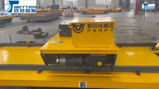 40ton material handling equipment rail transfer trolley for handling heavy material