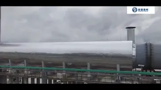 35tph 50tph calcination rotary kiln for lithium ion battery cathode material