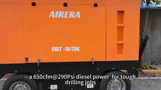 175cfm portable diesel industrial air compressor diesel air compressor