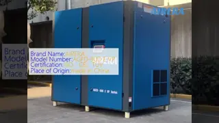 airera agfd-90d e vp 90kw industrial direct drive screw air compressor for factory use