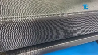 smooth plain twill woven carbon fiber cloth roll 3k 12k