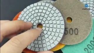 odm wet quartz polishing pads diamond buffing pads for marble floor 4 inch