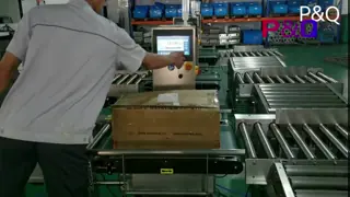 dynamic inline high speed checkweigher case metal detector 25kg