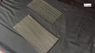herringbone conveyor belt ss 304 316 310 310s stainless steel  balanced weave belt