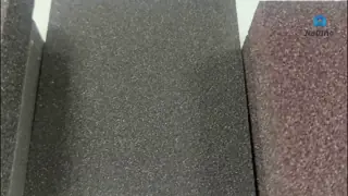 gray calcined sponge sanding pad abrasive sponge block ultra fine for polishing steel