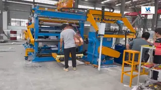 programmable plc control automatic transformer foil winding machine