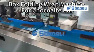 automatic chocolate bar packing machine with 60-80pcs/min speed, inner foil heat sealing