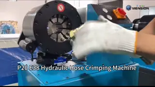 flexible hydraulic hose crimping machine p20 cable crimping machine pressing hose 6mm - 51mm