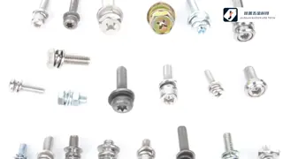 m6 m8 m10 hexagon hex socket button head metal screw assembled with washer 304 316 316l