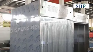 customized weighing booth clean room cosmetics sampling booth in pharmaceutical industry