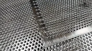 custom perforated metal sheet for decoration and lighting applications