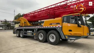 sany stc1000c5-8 100 ton capacity truck crane with 5 section u boom and 68m max height