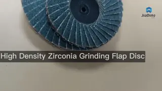 zirconium corundum half curved abrasive flap disc flapper wheel for grinder 3 inch