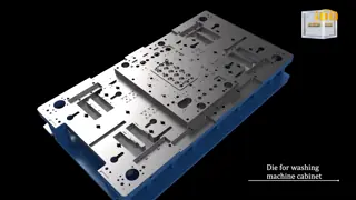 10t 2300mm metal stamping tooling sus430 washing machine drum sheet progressive tooling