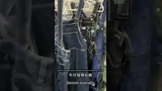 fashionable used summer clothing second hand denim overalls for men women