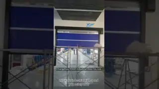 wide size range design industrial high speed door for warehouse