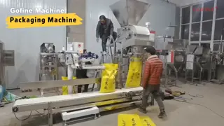 automatic packaging machinery for compound organic fertilizer production line