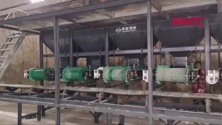15t/h npk bb fertilizer production line bulk fertilizer blending mixer machine plc control